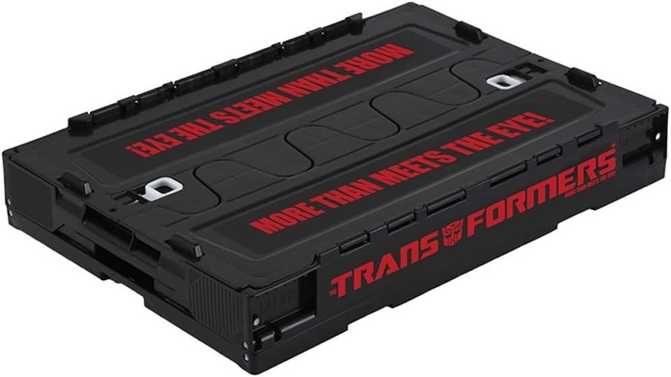Transformers AUTOBOTS Folding Storage Container Box Stackable Organizer ...