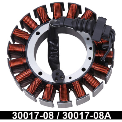 Stator For Harley 2008-2017 Softail & Dyna rpl 30017-08 & 30017-08A ...
