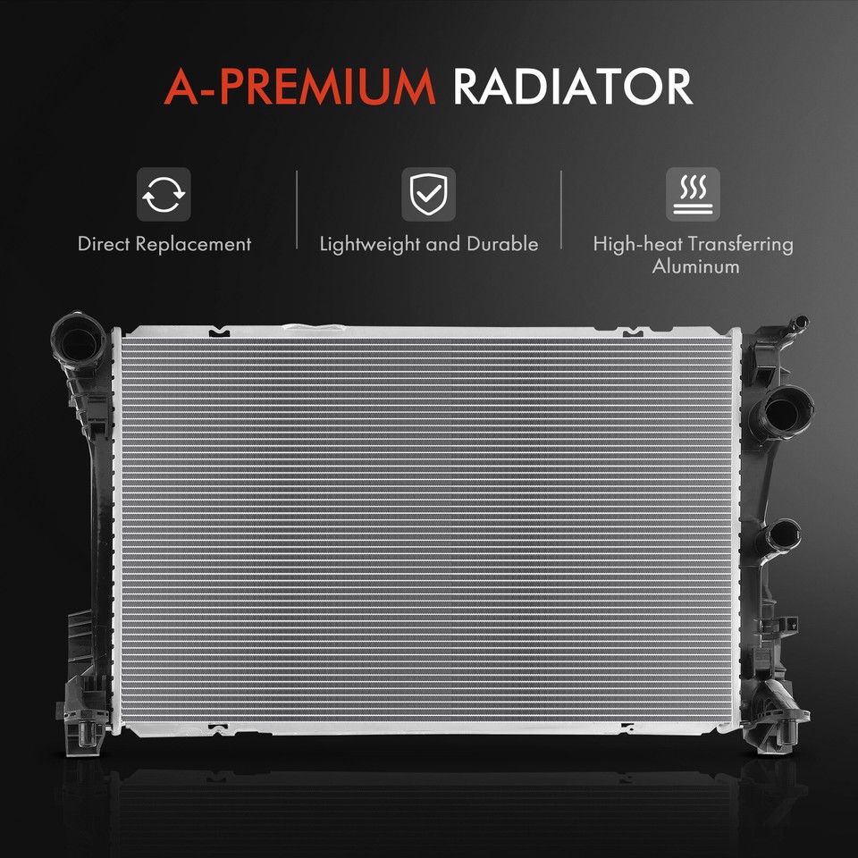 Radiator without Oil Cooler for Mercedes-Benz R230 SL400 SL450 SL550 ...