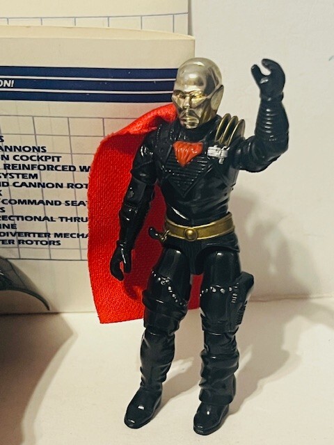 Destro Despoiler Gi Joe Cobra Figure Hasbro ARAH 1988 COMPLETE Deluge ...