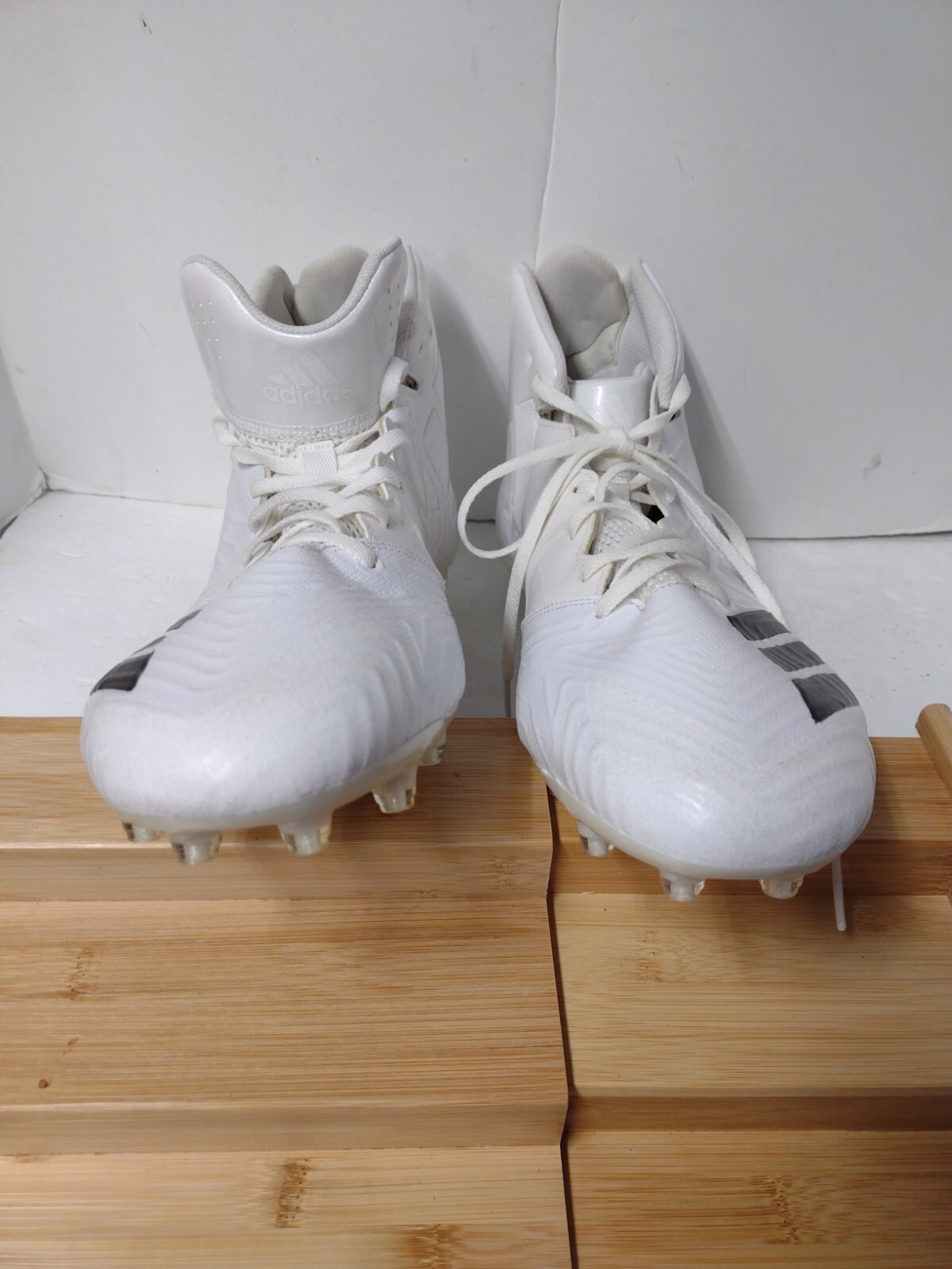 New Adidas Freak X Carbon Mid Senior Football Cleats Sz 17 White 3 ...