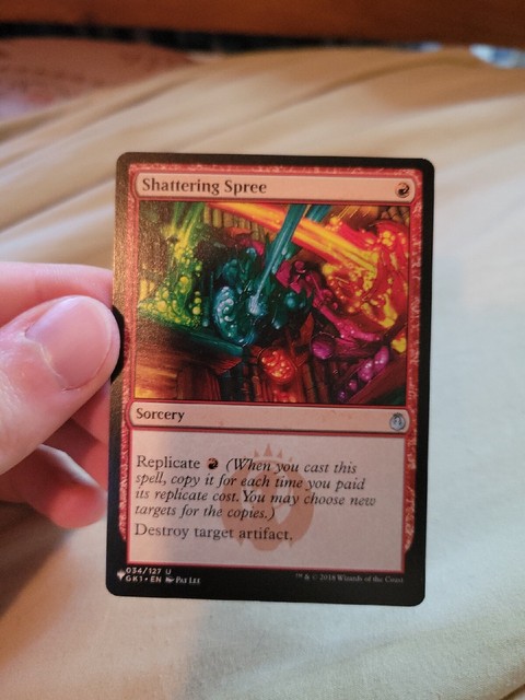 MTG Shattering Spree Mystery Booster - Guild Kit: Izzet 034/127 Regular ...