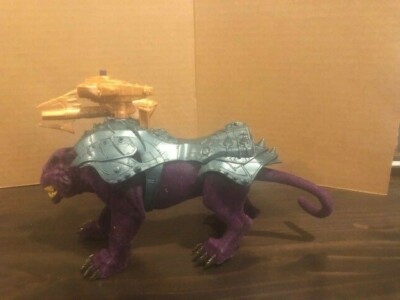 MASTERS OF THE UNIVERSE PANTHER PURPLE BATTLE CAT 2002 | eBay