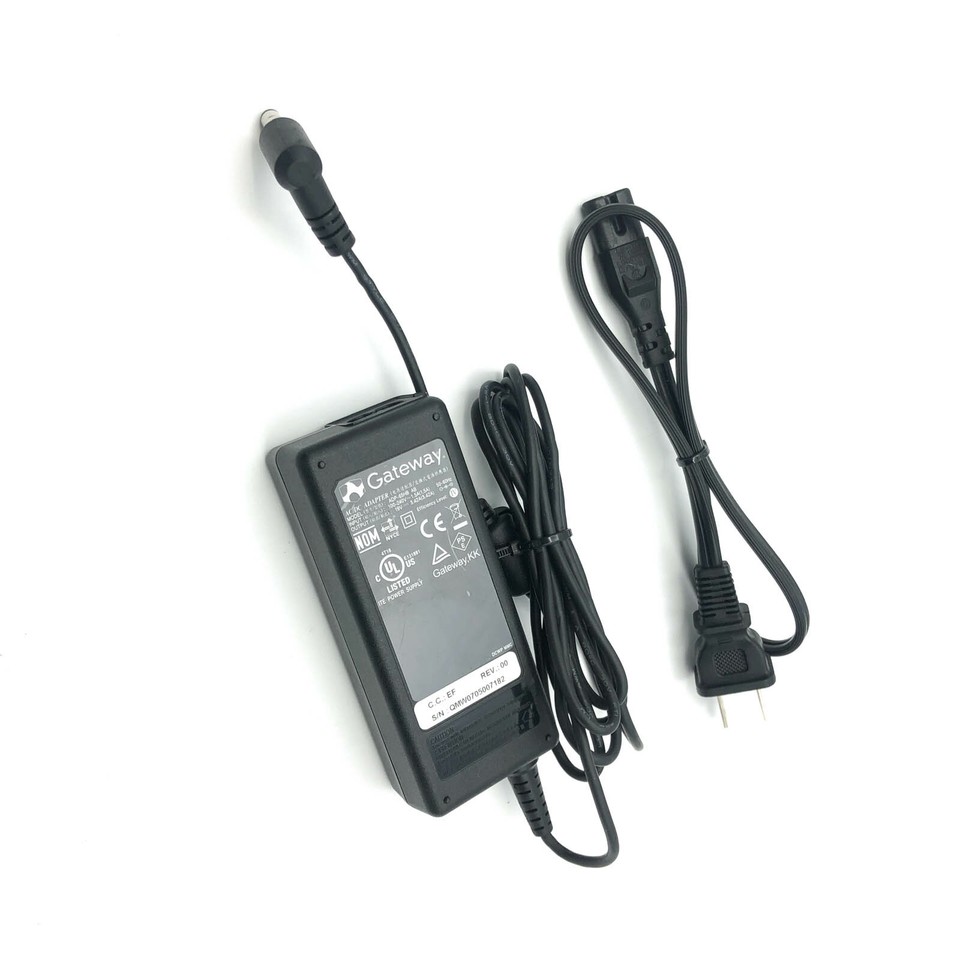 Genuine Gateway AC Power Adapter for Gateway M - Series Laptop Charger ...