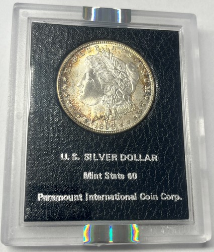 1898 O Morgan Silver Dollar Paramount Int. Coin MS63 *BEAUTIFUL TONING ...