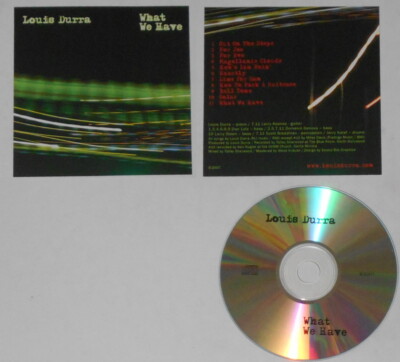 Louis Durra - What We Have U.S. promo cd | eBay