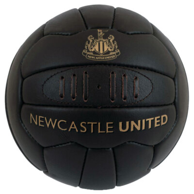 Newcastle United FC Retro Size 5 Heritage Leather Football Official ...