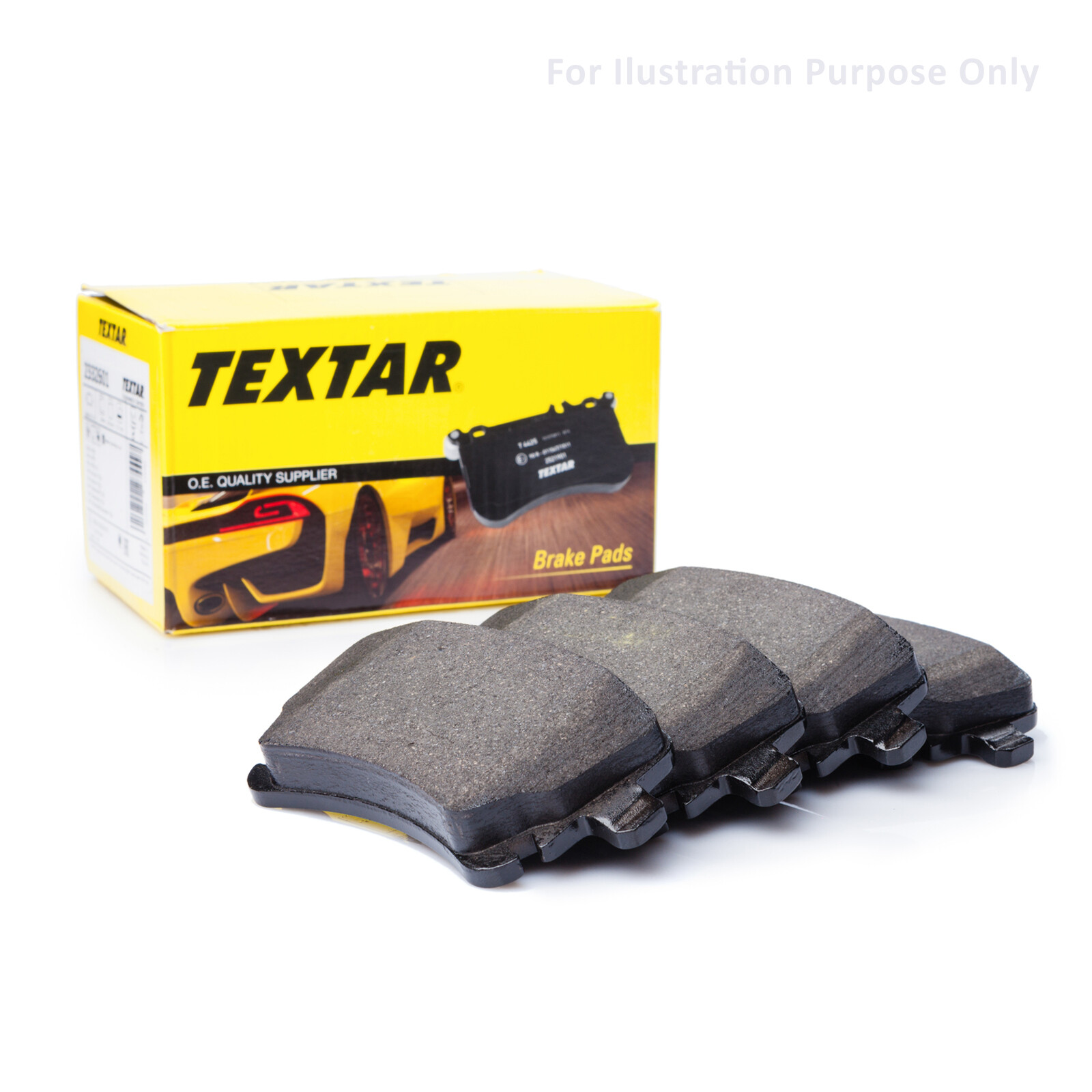 Brake Pads Full Set Of 4 Front 2515802 Textar Audi | eBay