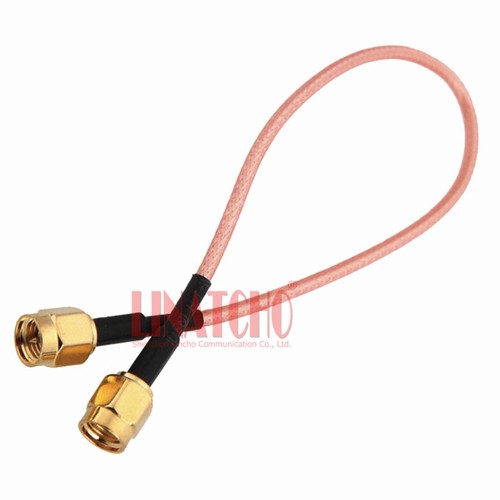 20cm small RG316 RP SMA male to SMA male wifi wlan antenna pigtail ...