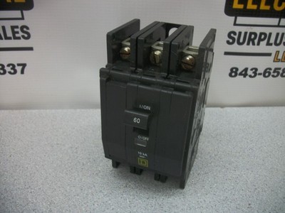 SQUARE D QOU CIRCUIT BREAKER QOU360 60AMP 240VOLT 3POLE | eBay