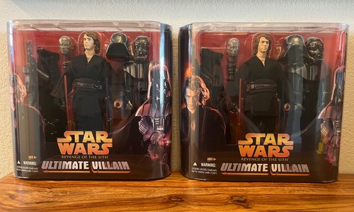 Star Wars Ultimate Villain Darth Vader & Anakin Skywalker 2005 LOT OF 2 ...