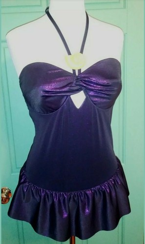 BrandNew with Safety Lining Hot Topic Disney Ursula Swim Suit 1PC Small ...