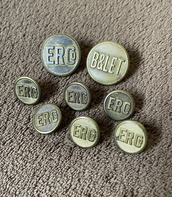 Vintage - Antique Waterbury Railroad Buttons | eBay