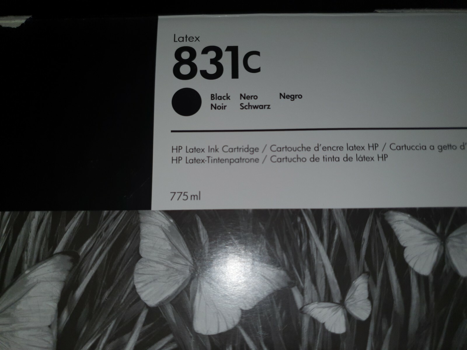 HP 831C LATEX INK GENUINE 2024 Black Optimizer Magenta Cyan INKS AND ...