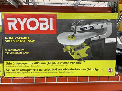 NEW RYOBI 16" Variable Speed Scroll Saw SC165VS | eBay