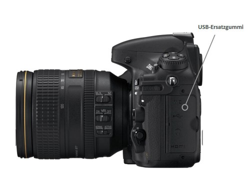 Replacement Rubber Nikon D800 D800E USB Connection Cover Repair Part ...