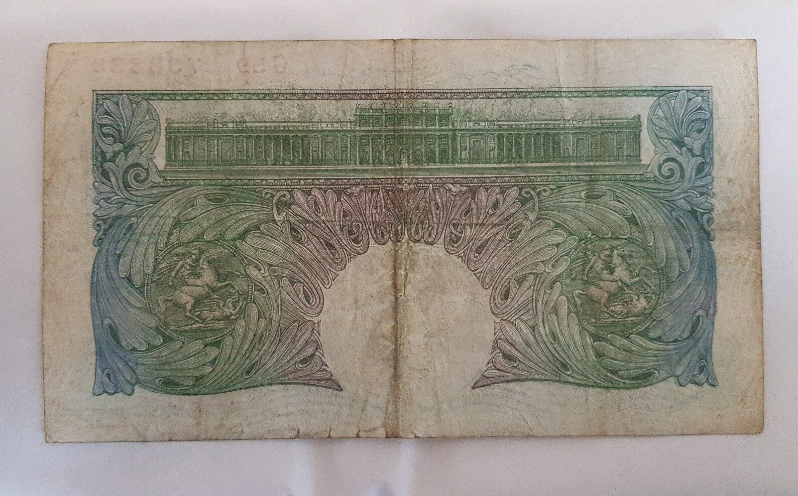 Mahon £1 note One Pound Bank Of England the first in green 1925 - 1929 ...
