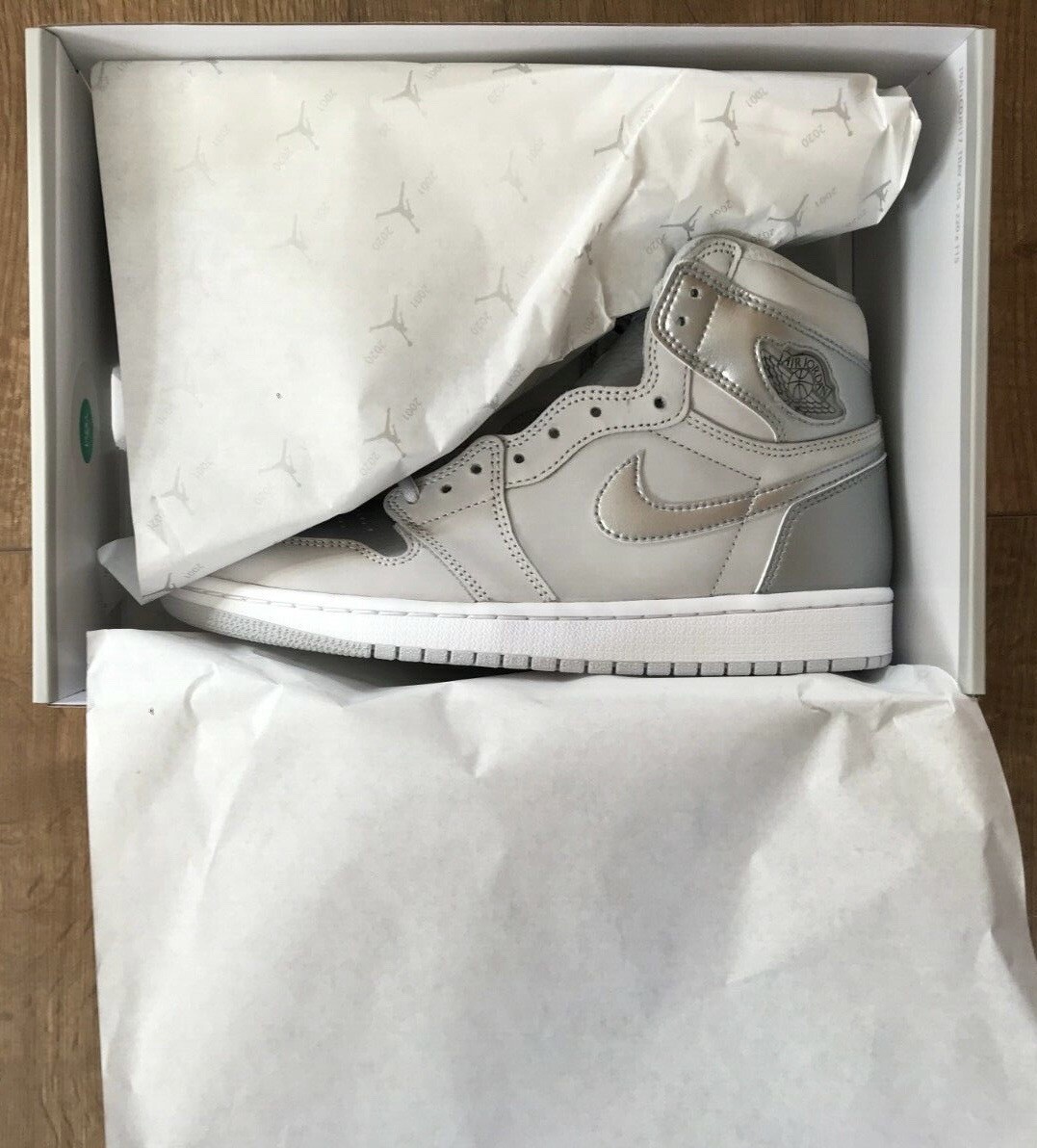NEW!🔥Nike AJ1 AIR JORDAN 1 Hi Tokyo Japan in Dior Silver Gray Size 13M ...