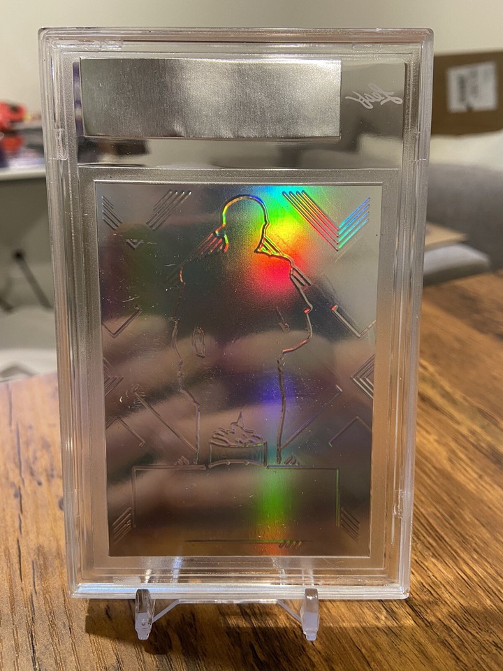 2022 Leaf Metal Baseball Zebra Daniel Susac #1/1 Pre Prod Proof Rookie ...