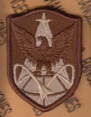 US Army 1st Space Brigade ~3.25" DCU Desert shoulder patch m/e | eBay