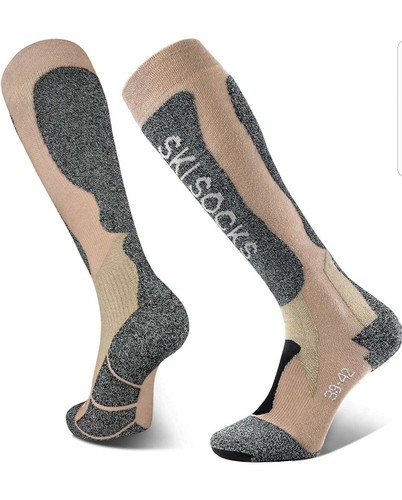 Ski Socks 1 Pair Winter Snowboard Thermal Thermolite Over the Calf ...