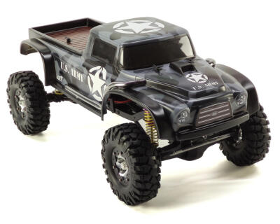 Mon-Tech Pick-Up R 1/10 Crawler Body (Clear) (315mm) [MTB-020-007] | eBay