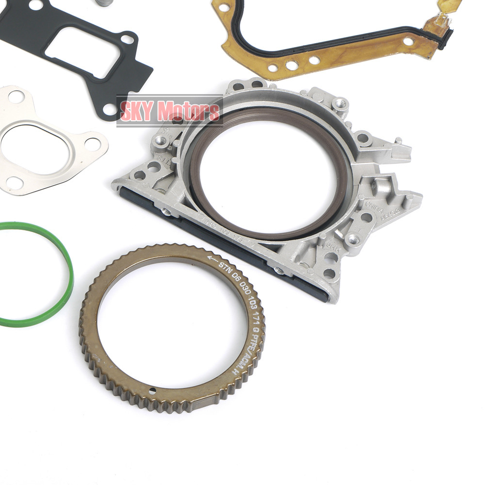 Engine Overhaul Seals Gaskets Repair Kit For AUDI A3 VW Golf Tiguan ...