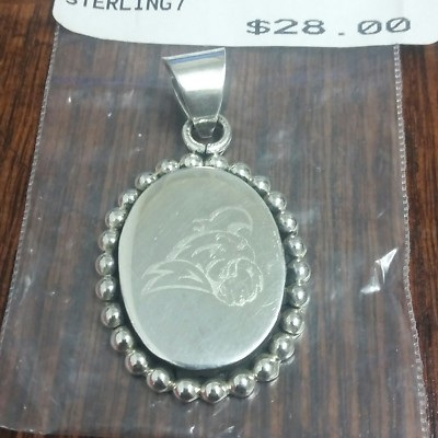 CCU CHANTS 925 STERLING necklace Pendant/charm SILVER | eBay