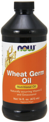 NOW Foods Wheat Germ Oil Liquid Naturally Occuring Vitamin E ...