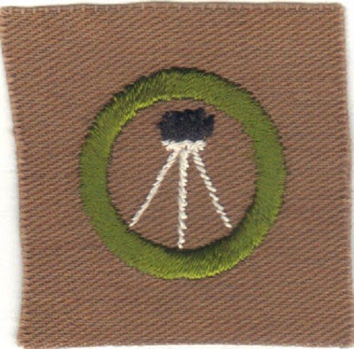 BOY SCOUT PHOTOGRAPHY SQUARE MERIT BADGE (TYPE A) MINT | eBay
