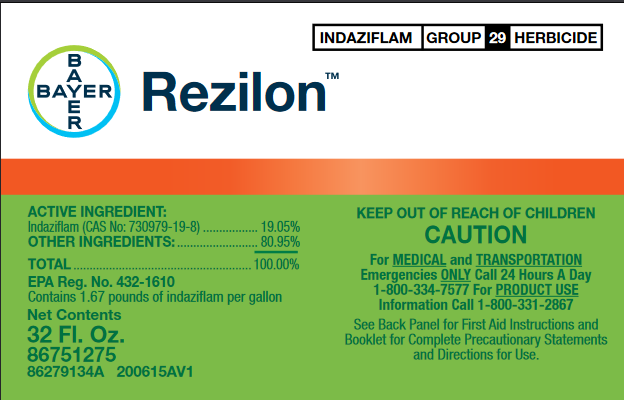 rezilon herbicide label