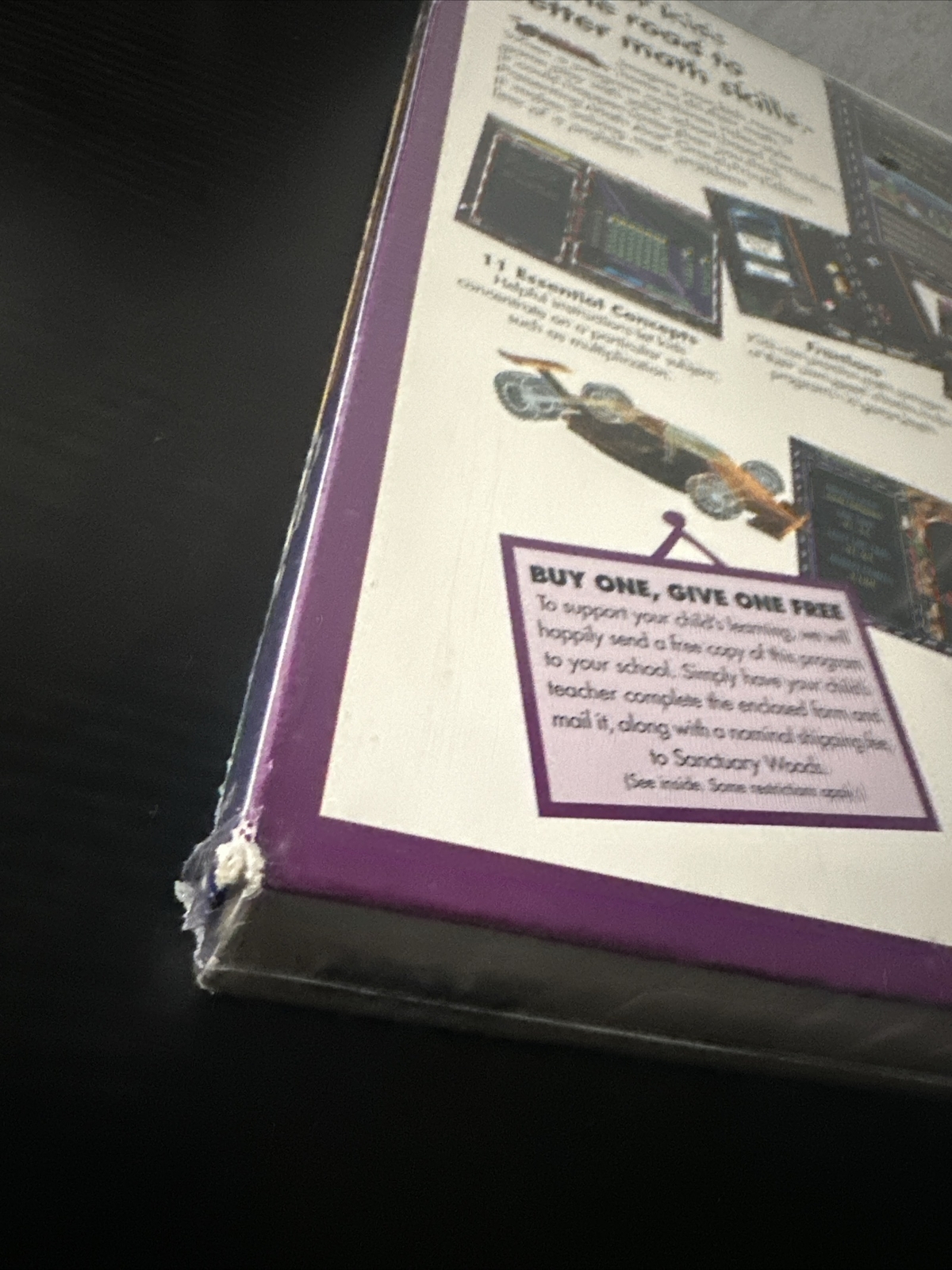 Math Ace Grand Prix Edition PC CD Rom Sealed Package 1995 RPG Gaming ...