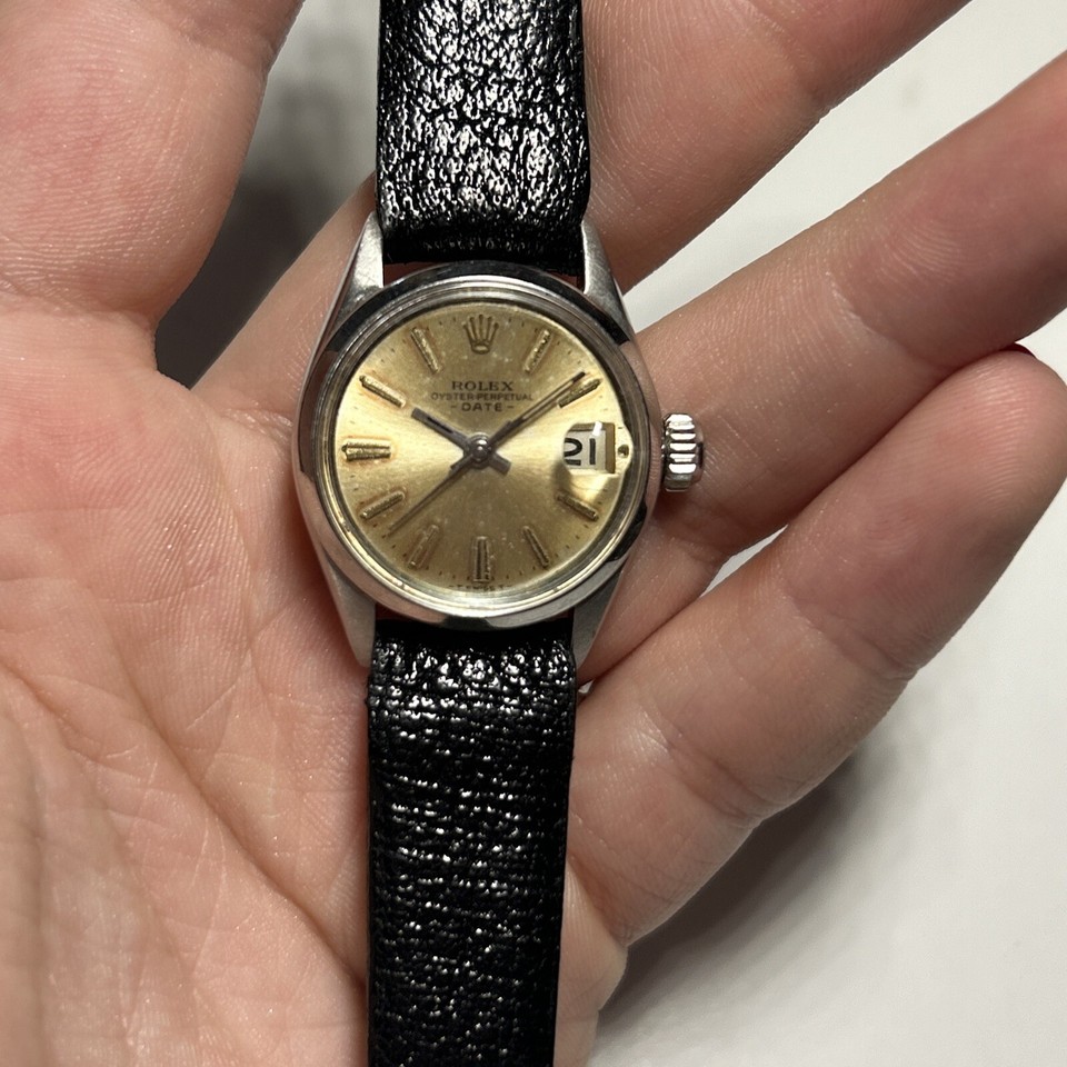 ROLEX Oyster-Perpetual Date Cal 1130 26J Calendar All S. Steel Women’s ...