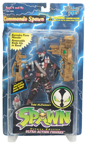 Commando Spawn Deluxe Edition Ultra Action Figure McFarlane Toys 1995 ...