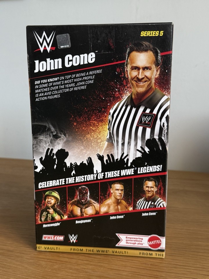 Referee John Cone WWE From the Vault Exclusive Series 5 Wrestling ...