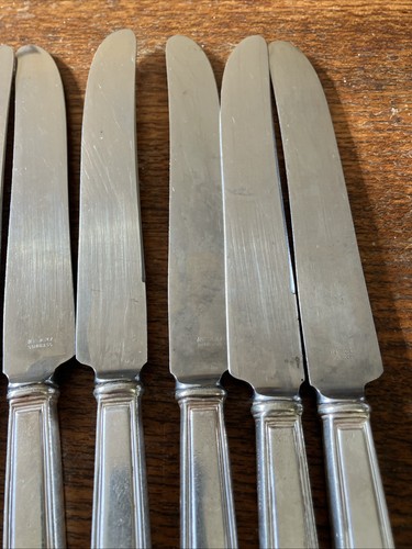 Century Silverplate International Silver 1923 Holmes & Edwards 8 Knives ...
