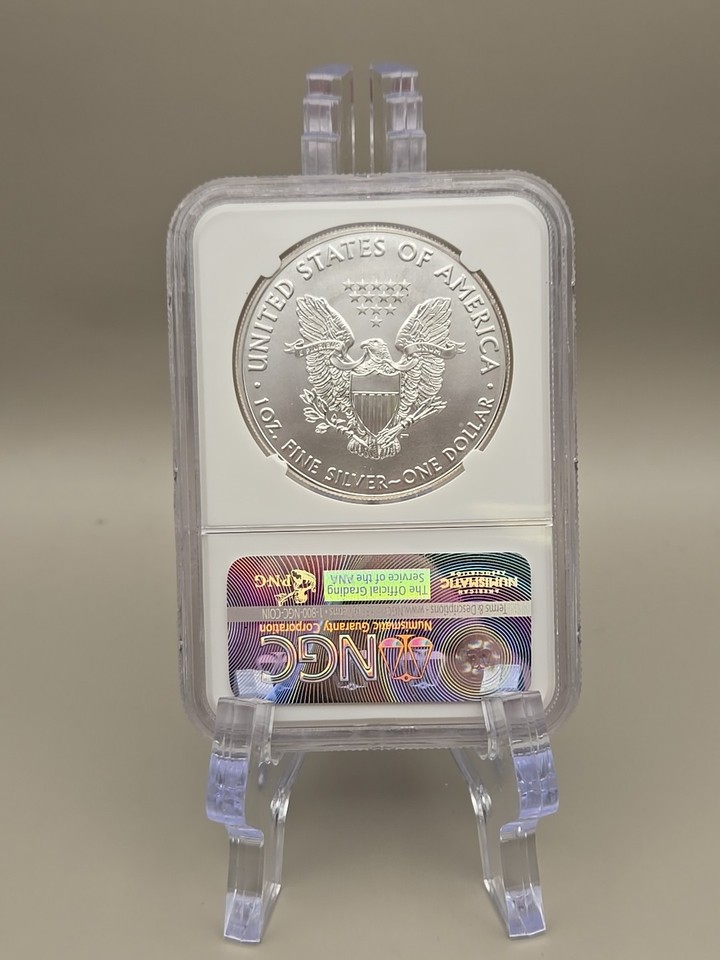 2016 American Silver Eagle First Day Of Issue 30th Anniversary Eagle ...