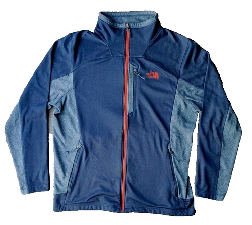 The North Face Jacket Mens Large 100 Cinder Full Zip Midweight Blue ...