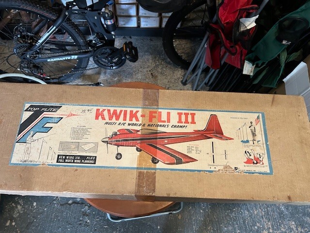 Vintage Top Flite Kwik-Fli III radio control airplane kits | eBay