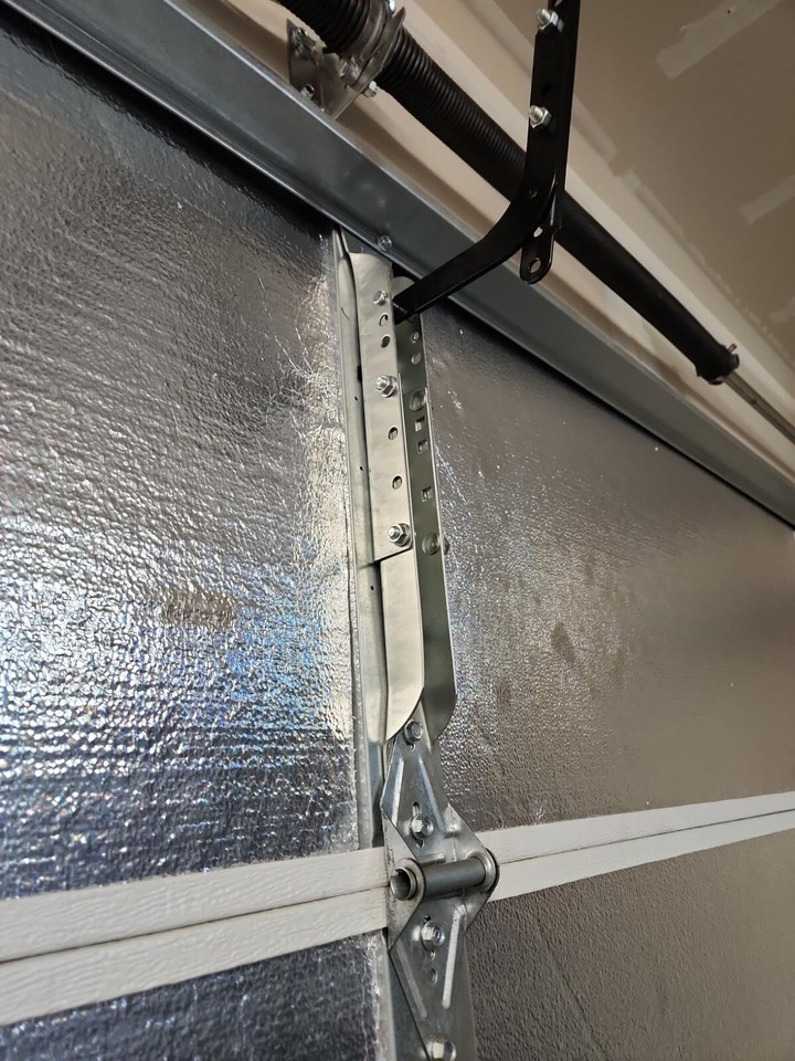 Premium Garage Door Strut 8'-8'2" Wide Door 2-PACK/ PLUS 2 Operator ...