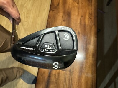 Cleveland 588 RTX Rotex 2.0 Face 60° Lob Wedge Graphite | eBay