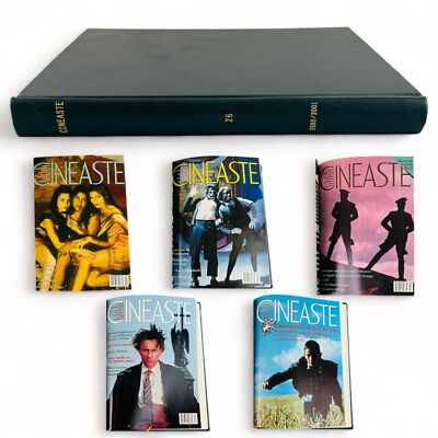 Cineaste Magazine Bound Volume - 5 Issues Vol. XXVI No. 1 2 3 4 2000 ...