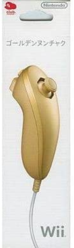 Nintendo Wii Nunchuck (Gold) Only the main unit and the instruction ...