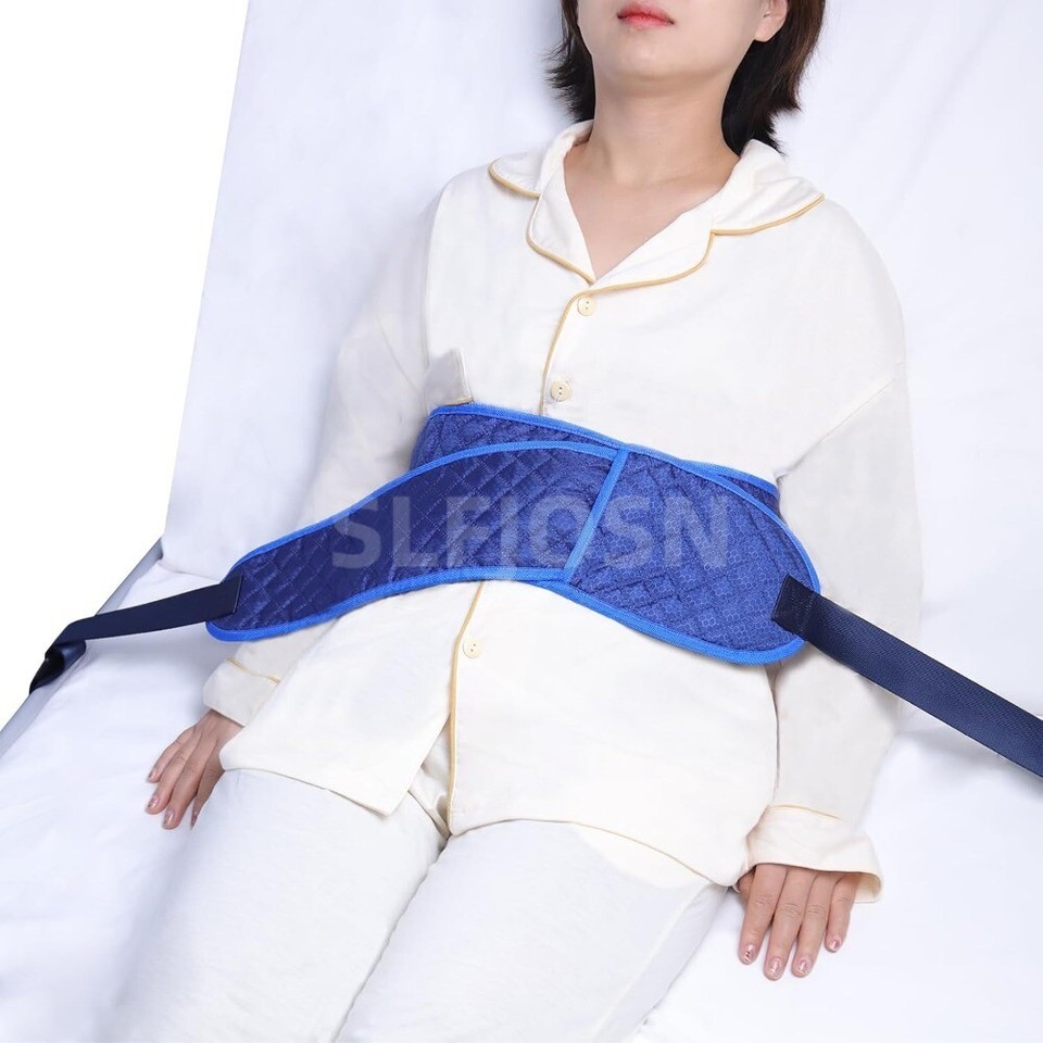 Bed Restraint Strap for Elderly Senior Anti-Fall Waist Belt Adjustable ...