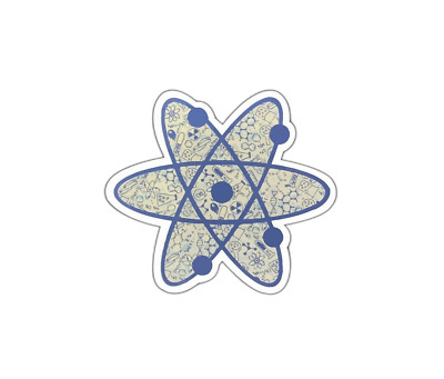 Atom Sticker Decal | eBay
