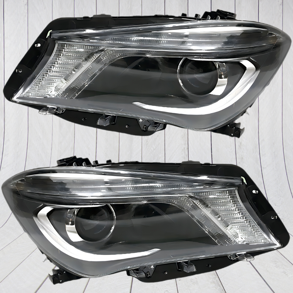 2pcs Mercedes Benz EU Xenon Headlight W117 CLA Left & Right 2012-2019 ...