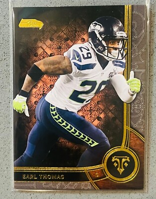 2015 Topps Triple Threads Football NFL #29 Earl Thomas Base Insert ...