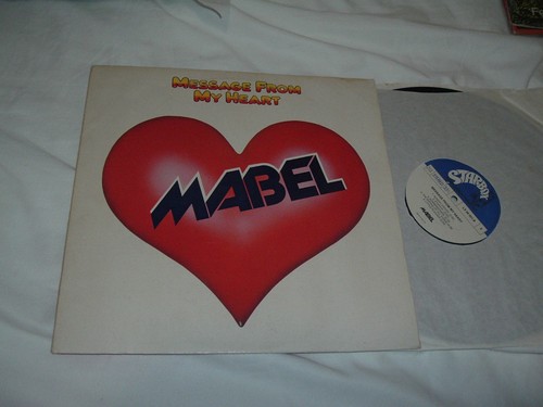 Mabel Message From My Heart LP Pre-white Lion Mike Tramp en Relief ...