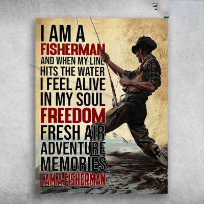 Fishing Old Man - I Am A Fisherman, And When My Line Hits The Water, I ...