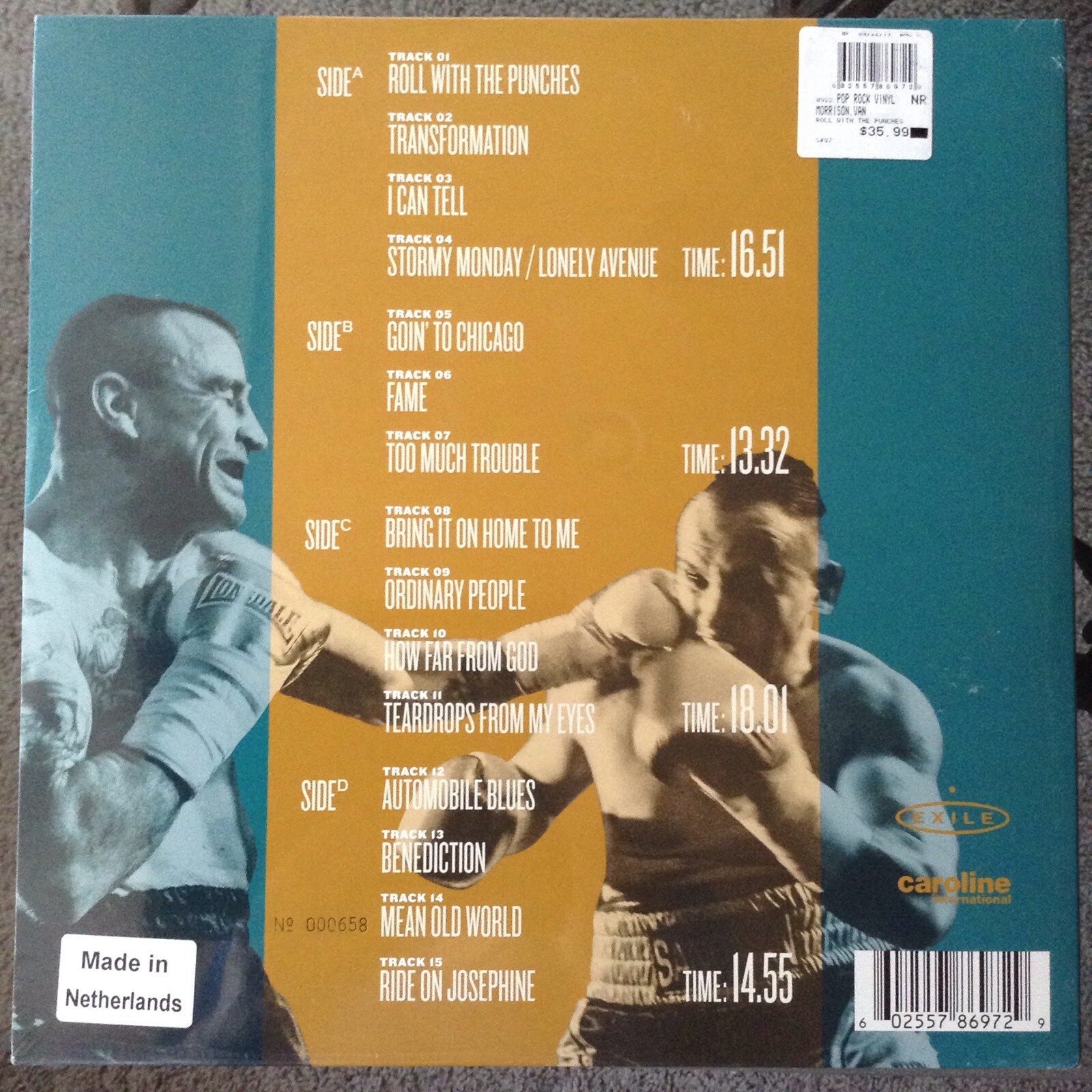 Van Morrison Roll With The Punches - Barnes & Noble Exclusive Limited ...